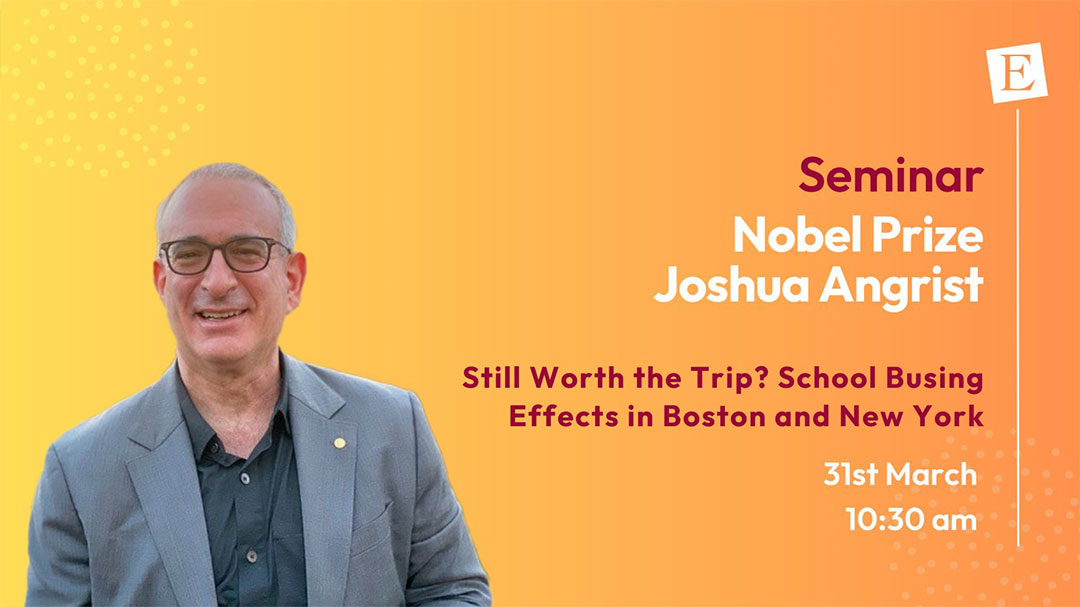 Seminar: Nobel Prize Winner Joshua Angrist